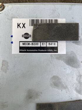 NISSAN MECM-B230 Ecm Ecu